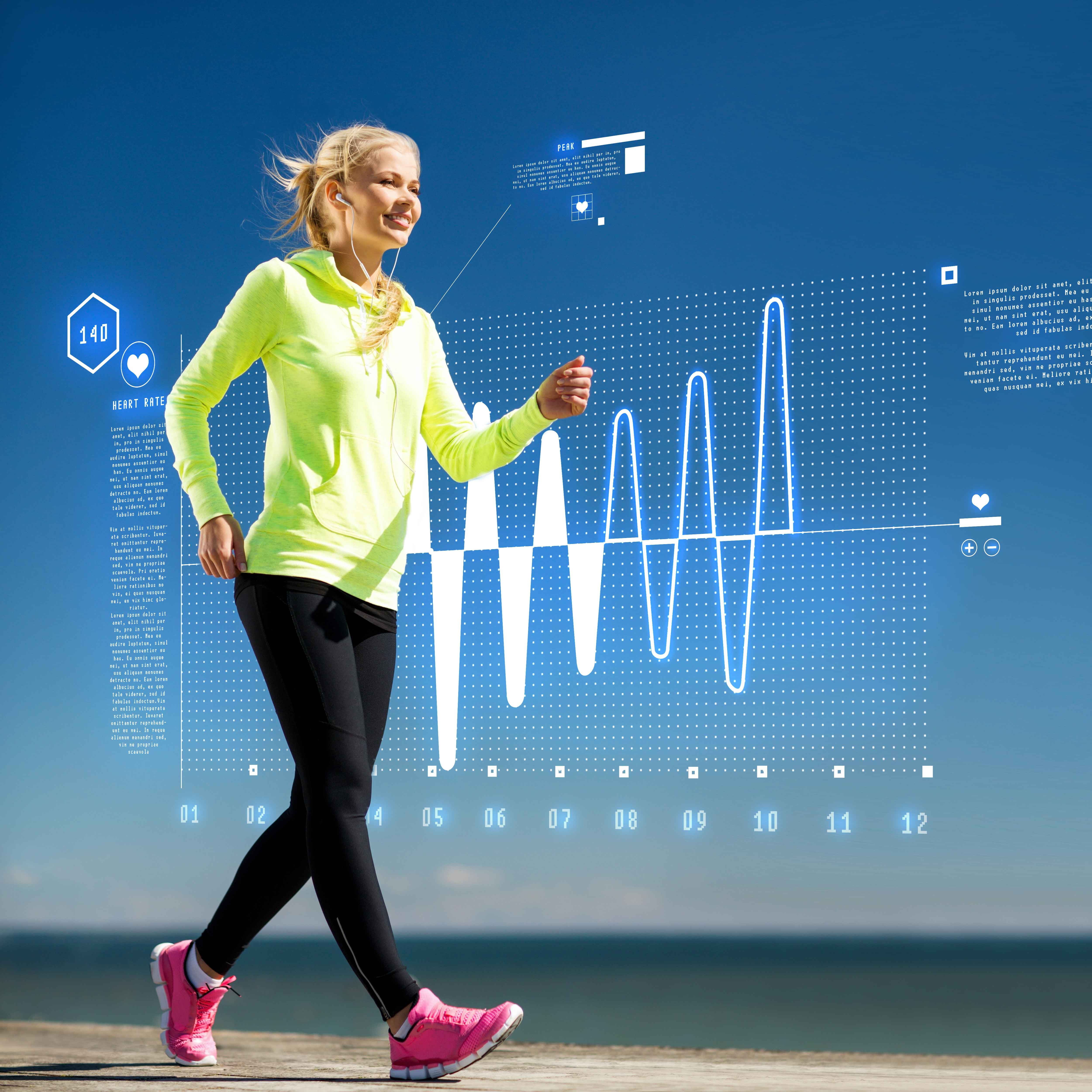 Presenting fitness data