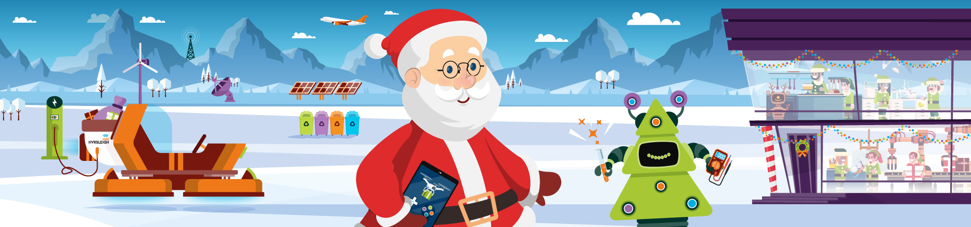 Santa’s workshop of fun Christmas craft ideas for kids