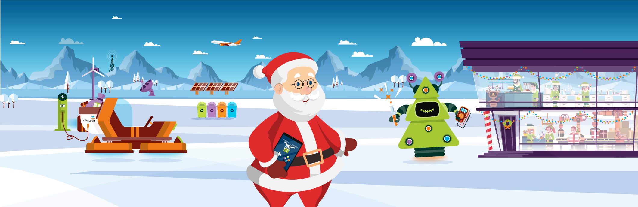 Santa’s workshop of fun Christmas craft ideas for kids