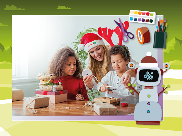 Santa’s workshop of fun Christmas craft ideas for kids