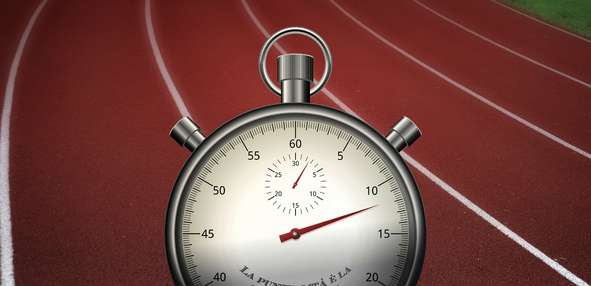 Use timing to record the time taken to complete a set distance