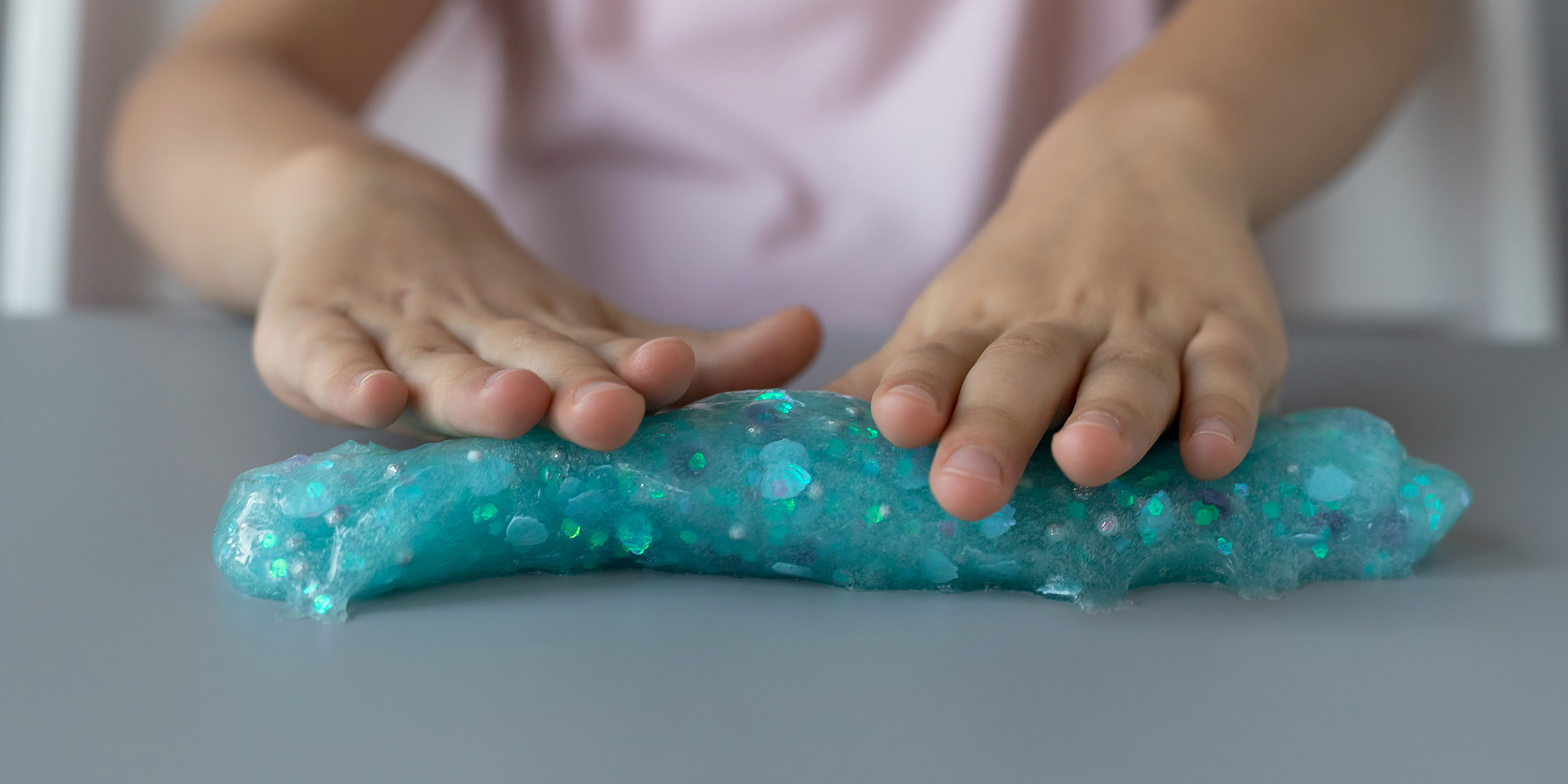 Make your own sparkly slime