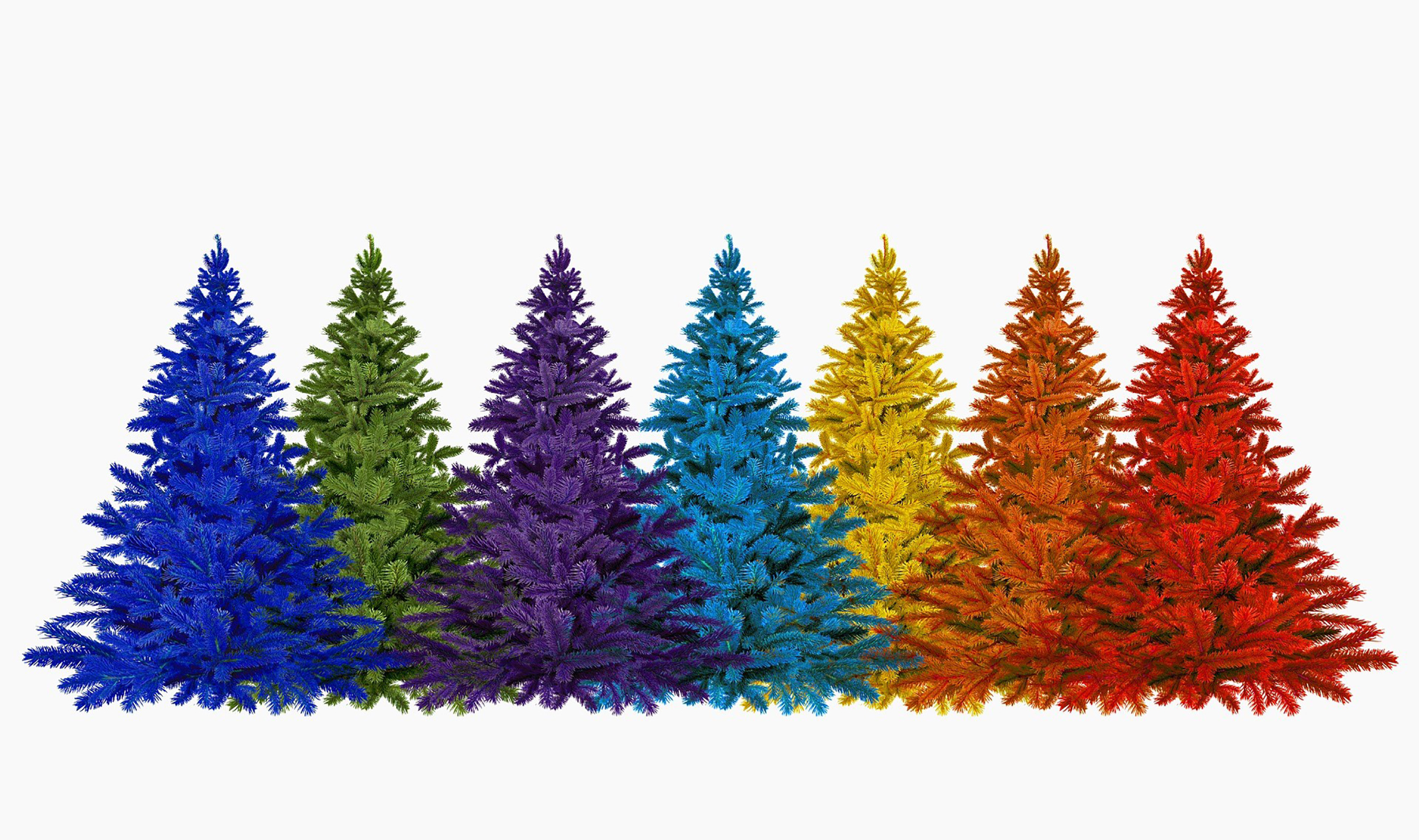 Chromatography Christmas tree